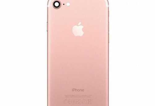 Задняя крышка для iPhone 7 (розовое золото)