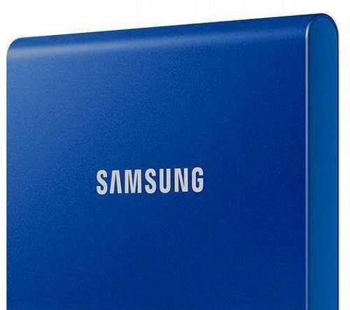 SSD Samsung T7, 2 тб, синий MU-PC2T0H/WW