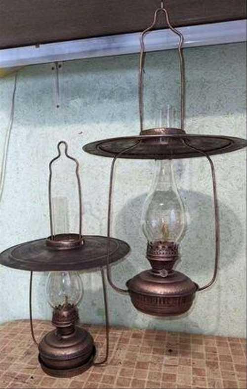 Керосиновая лампа старинная. Реставрация