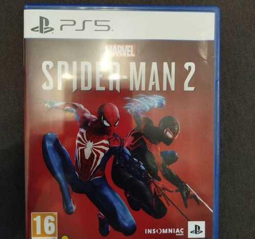 Spider man 2 ps5 диск