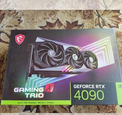 MSI GeForce RTX 4090 Gaming X Trio 24GB днс