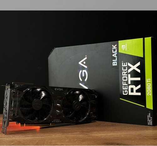 Видеокарта evga GeForce RTX 2080 Ti gaming black