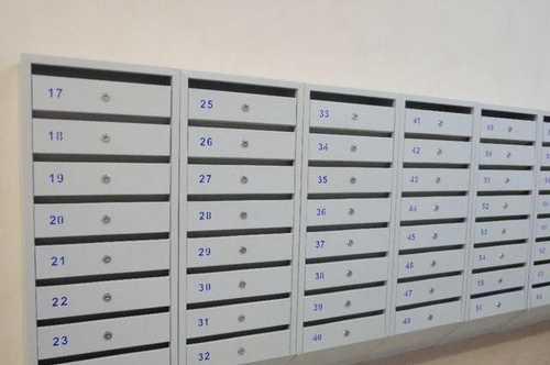 Почтовые ящики многосекционные