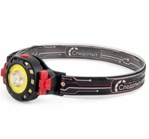 Фонарь налобный Следопыт - Flash (1 LED 1 сов)