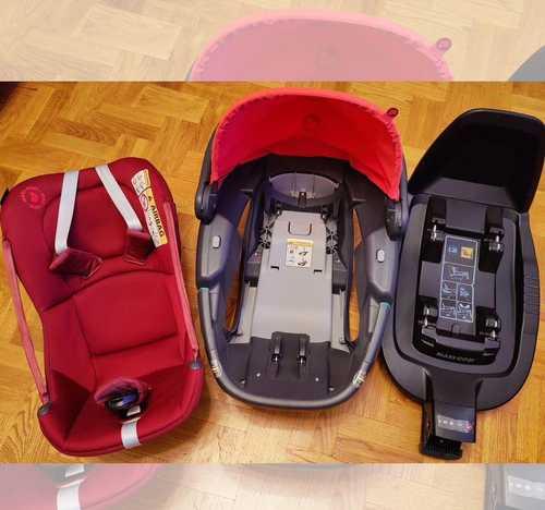 Автокресло Maxi Cosi Coral Isofix база FamilyFix3