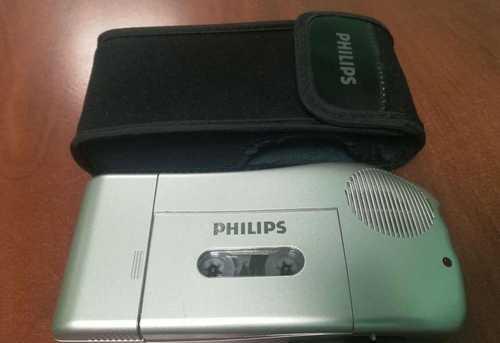 Винтажный касетный диктофон Philips pocketmemo 391