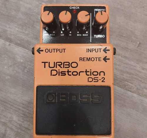 Гитарная педаль boss Turbo Distortion DS-2