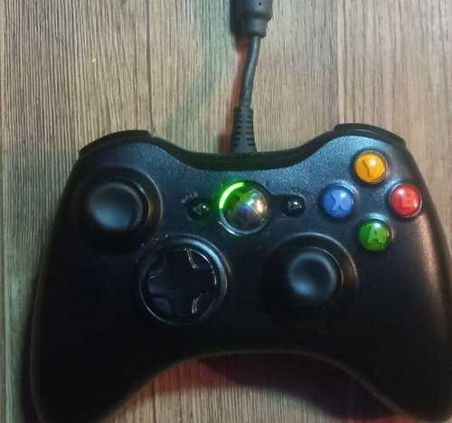 Геймпад xbox 360 проводной