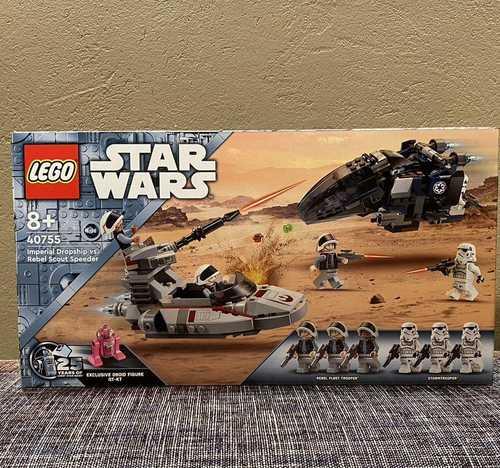 Lego 40755 Star Wars Imperial Dropship vs Rebel Sc