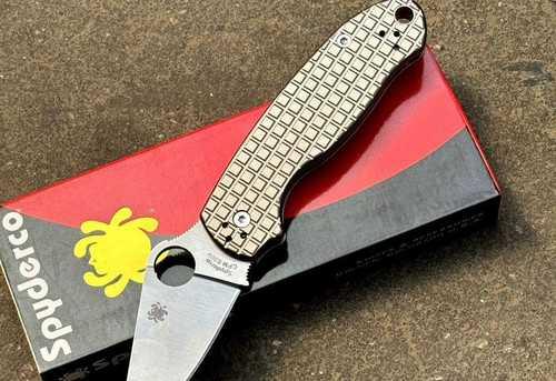 Нож spyderco para 3 aluminium