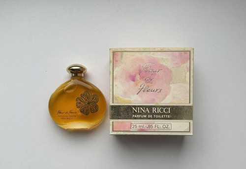 Ninа Riсci fleur DE fleurs духи 25 мл винтаж