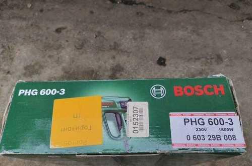 Фен строительный Bosch phg 600-3