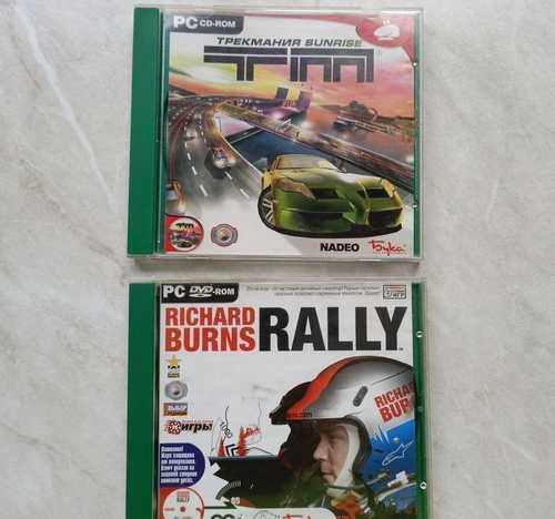 PC Игры Richard Burns Rally и TrackMania Sunrise