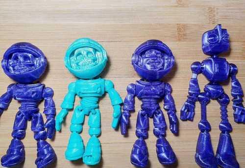 Космонавт игрушка 3 д печать