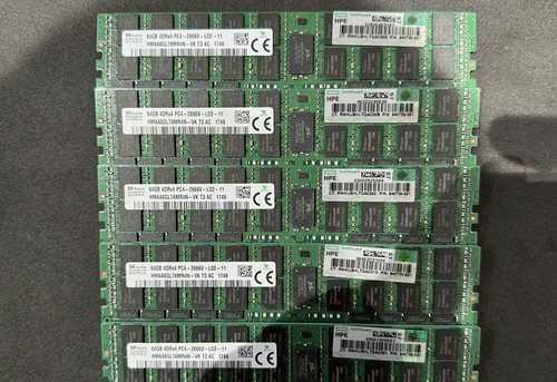 SK Hynix DDR4 64Gb 2666 ECC Оперативная память