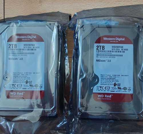 Жесткий диск WD NASware 3 WD20efax 2Tb