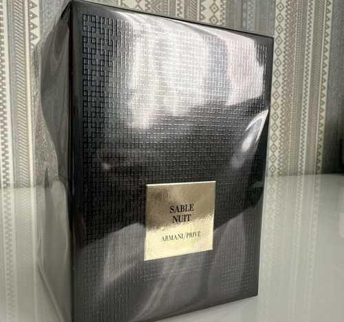 Armani Prive Sable nuit оригинал Новый 100 мл