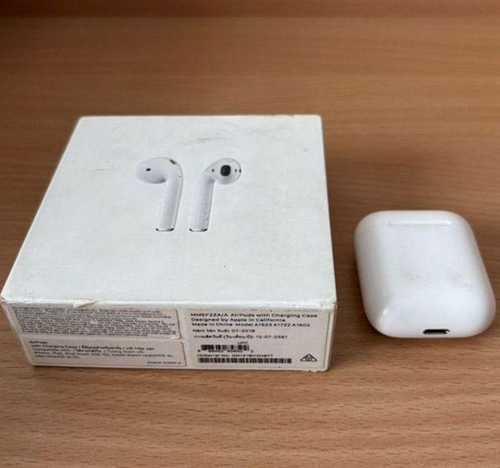 Наушники apple airpods 2