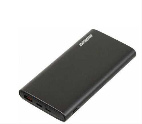 Digma Мобильный аккумулятор 10000mAh 3A QC PD 20W