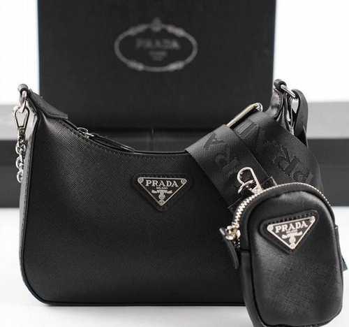 Сумка prada 2в1 разные расцветки