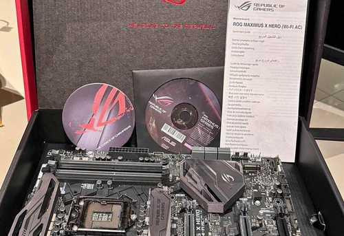 Asus ROG maximus X hero 1151 + 32gb 3200 g.skill