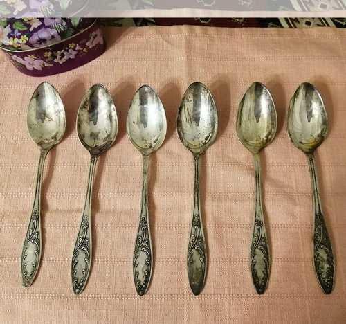 Десертные ложки Пламя, СССР