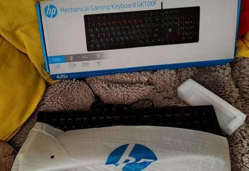 Механическая клавиатура HP GK100F Cherry MX Blue