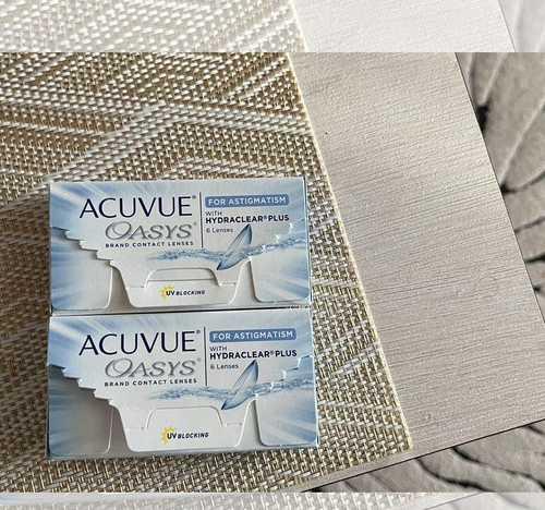 Контактные линзы acuvue for astigmatism