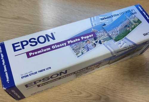 Фотобумага epson Premium Glossy Photo Paper Roll