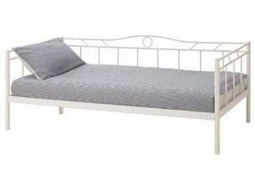 Кровать IKEA Рамста+ реечное дно + матрас