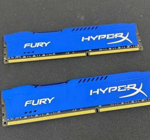 Оперативная память ddr3 2х8gb Hyper X Fury