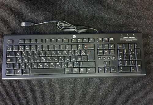 Проводная клавиатура HP PR1101U Black USB