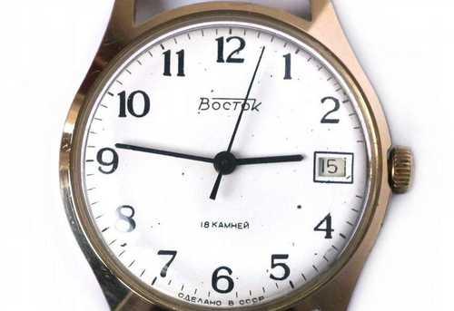 Винтажные часы Восток 2234 СССР позолота Au Wostok