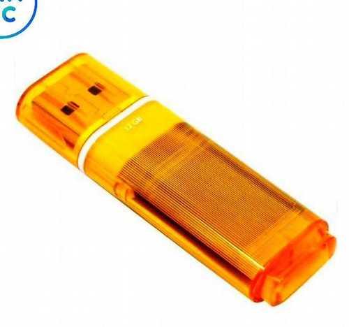 Флеш диск 32GB qumo Optiva 01 Orange USB 2.0