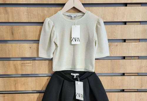 Комплект юбка и блузка, новый, Zara, Турция