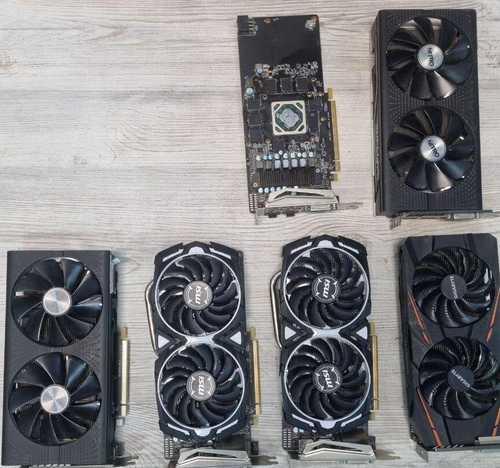 Видеокарты RX570\580 нерабочие