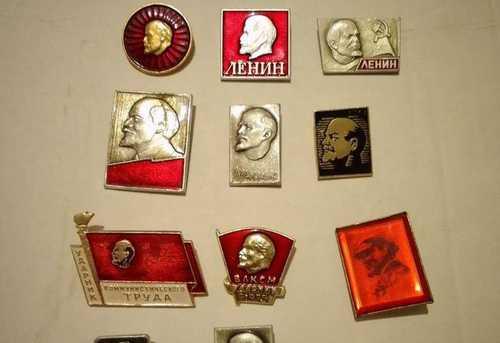 Значек коллекция В.И Ленин