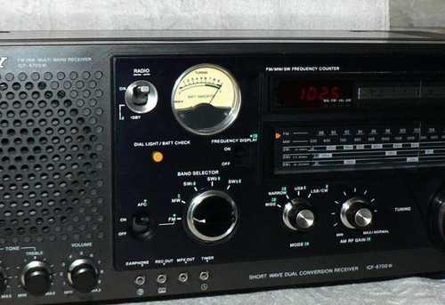 Радиоприемник sony icf 7600w Япония конец 70-х г