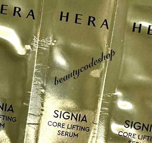 Hera Signia Core Lifting Serum. Сыворотка для лица