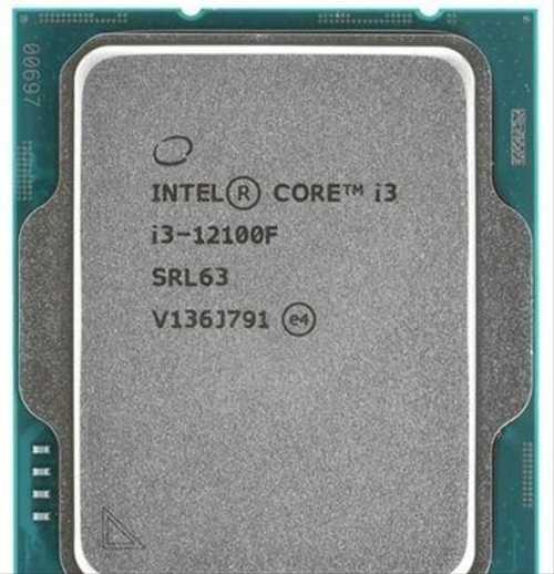 Процессор Intel i3 12100f (Новый)