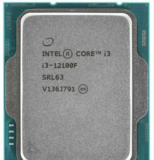 Процессор Intel i3 12100f (Новый)