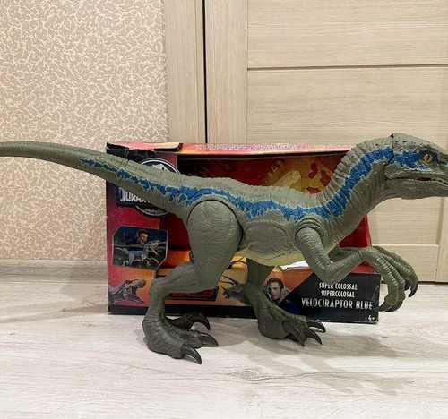 Динозавр jurassic world Velociraptor Blue