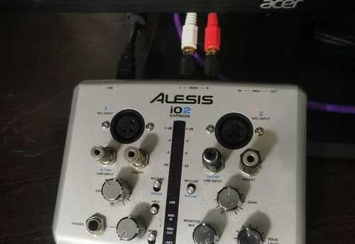 Внешняя звуковая карта alesis io2