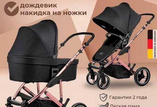 Коляска 2в1 ABC-Design Catania 4, Rose Gold, новая