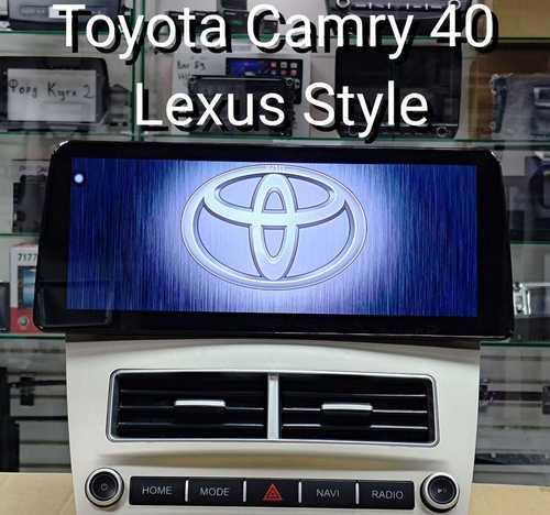 Toyota Camry 40 магнитола Android Lexus Style