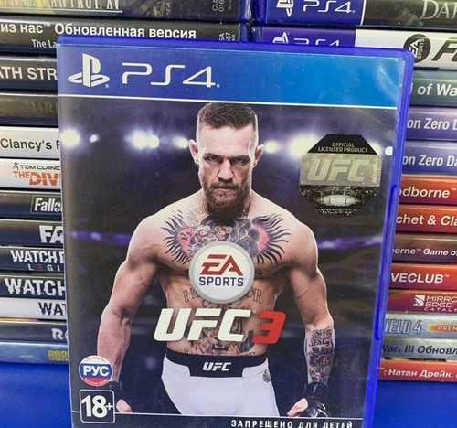 Игра UFC 3 PS4