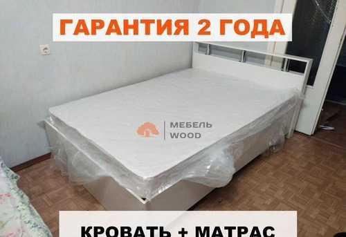 Кровать с матрасом в комплекте