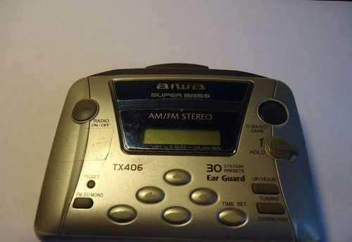 Aiwa HS- TX 406 плеер кассетный