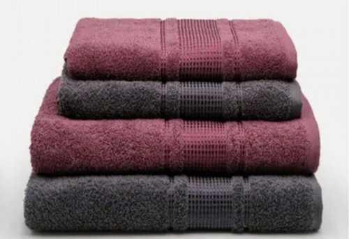 Набор махровые полотенца 4 штуки
