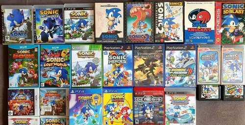 Sonic the hedgehog коллекция